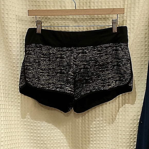 Shorts | Bcg Ladys Running Speed Shorts Scort Black And Silver ...